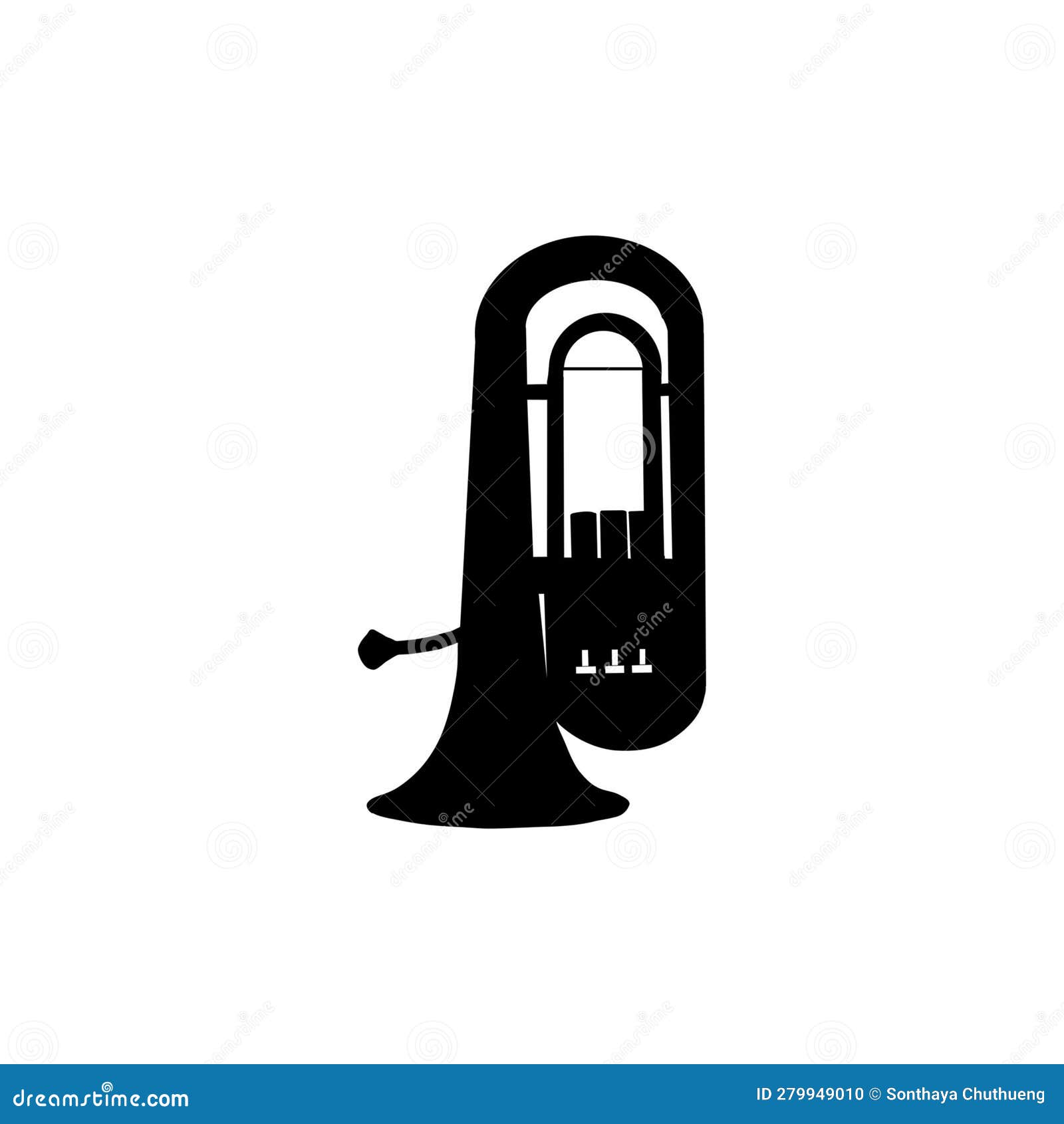 Wind Instruments Euphonium Stock Illustration Illustration Of Music 279949010