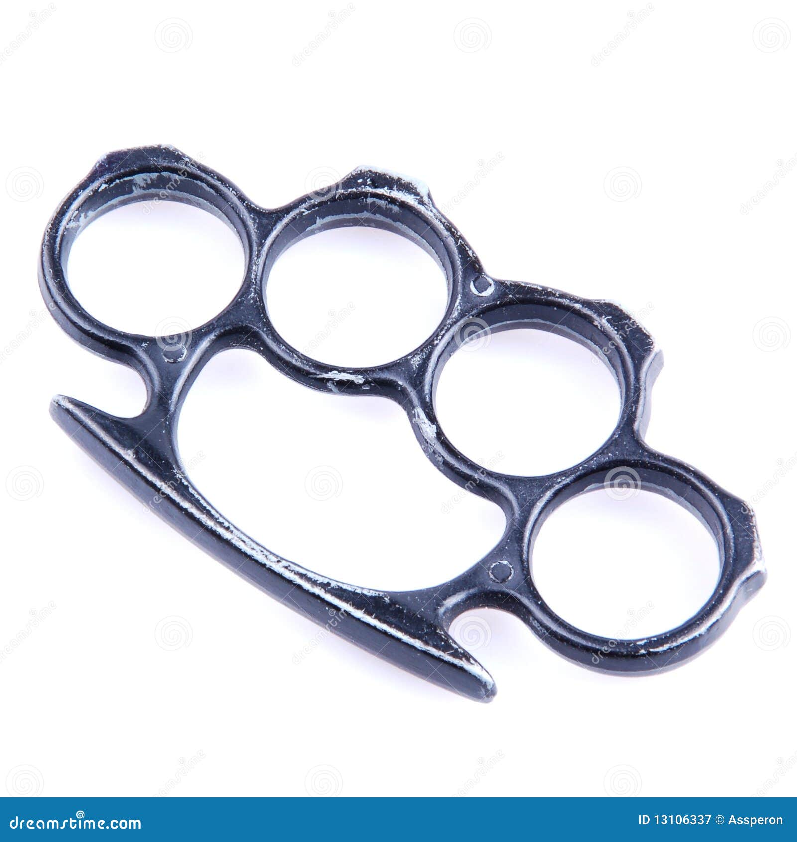 Brass knuckles stock image. Image of damage, metal, power - 13106337