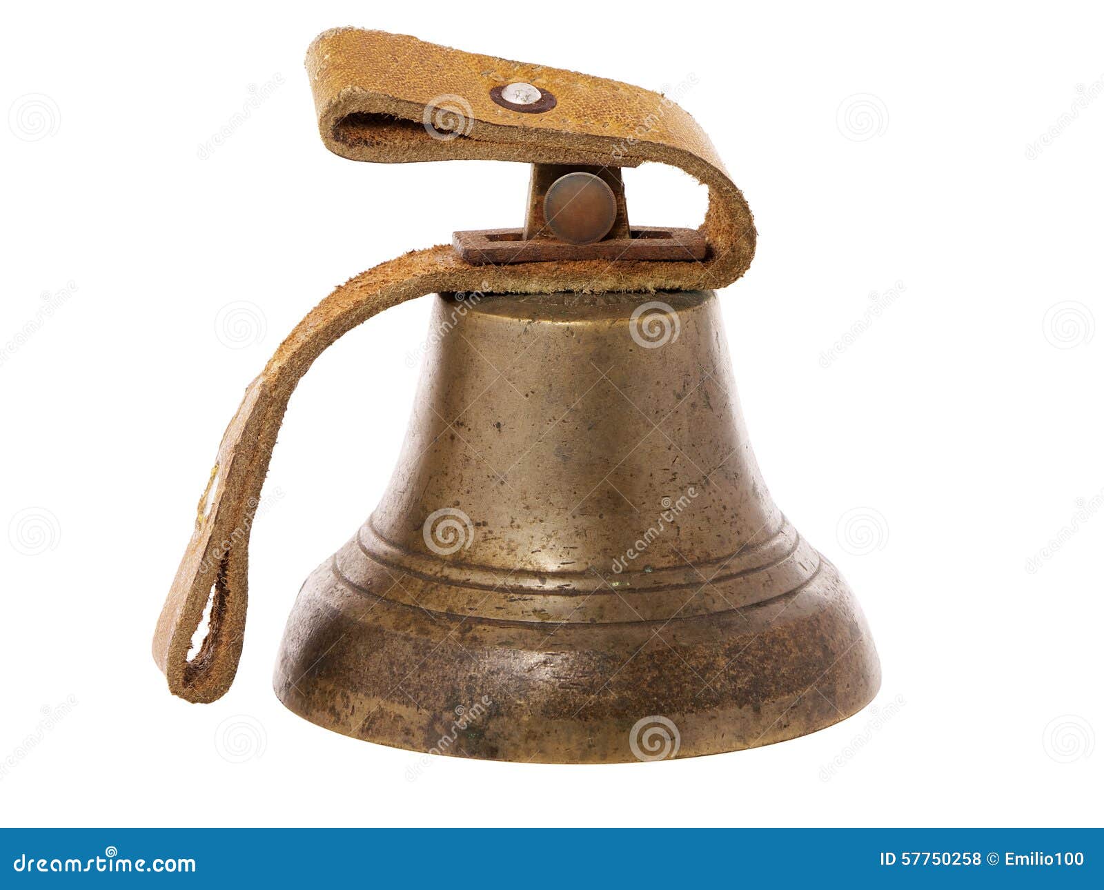 Brass Old Bell stock photo. Image of copper, bronze, background - 57750258