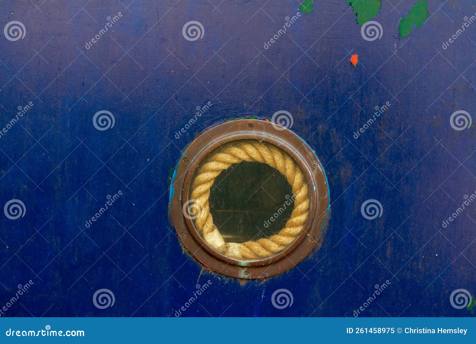 Brass Porthole Ropes Rigging Masts And Stays On Traditional Sailing ...