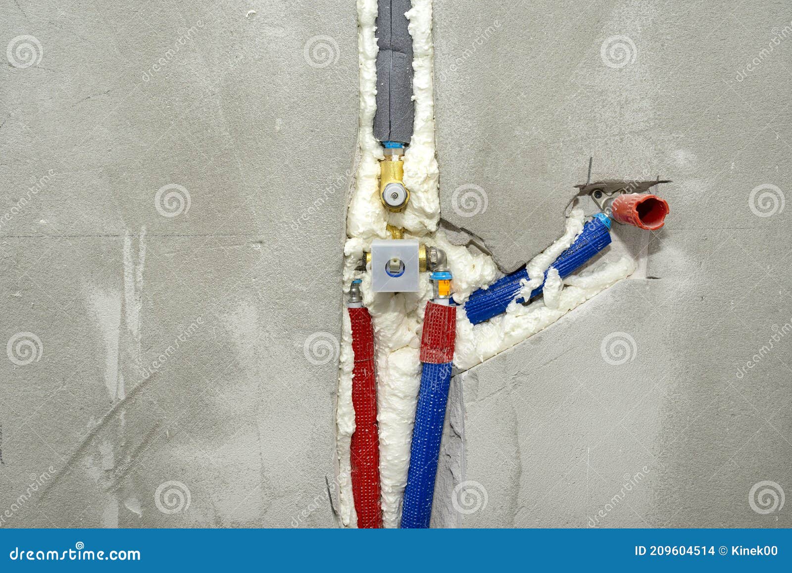 Insulated Water Pipes, Underground Sewerage Infrastructure Renovation ...