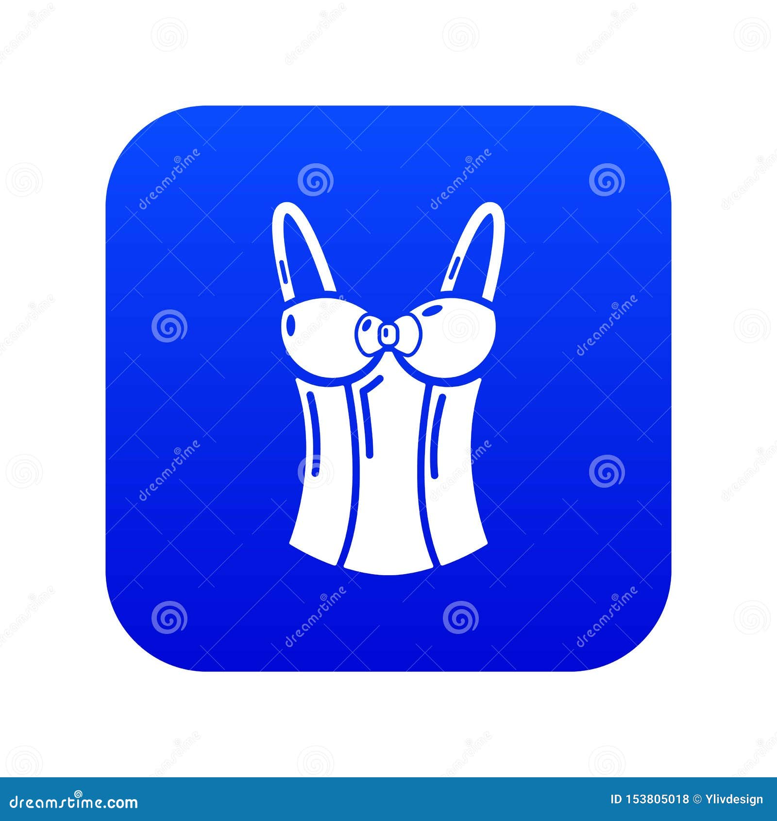 Brassiere Top Icon Simple Black Style Stock Vector Illustration Of Dress Bust 153805018
