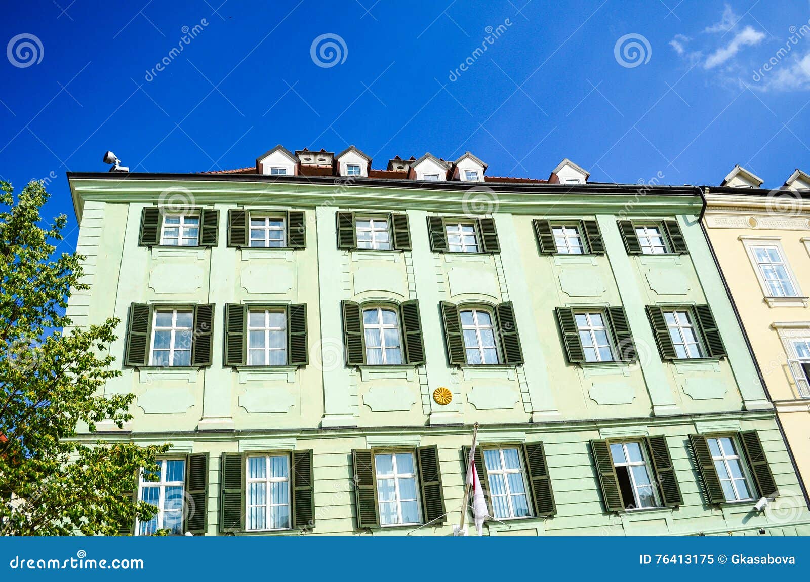 Bratislava editorial image. Image of panorama, danube - 76413175