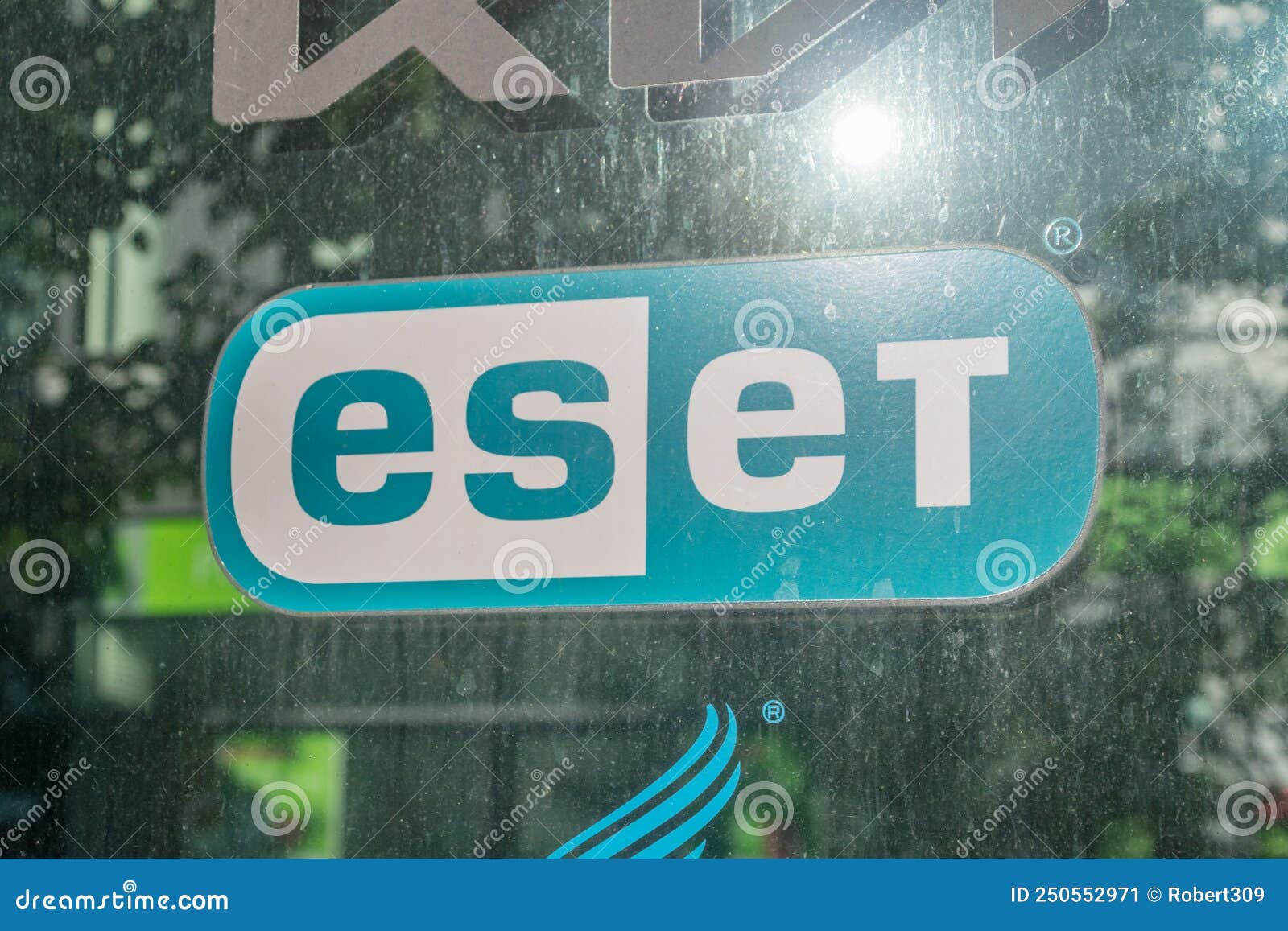 Eset logo and sign editorial photo. Image of safety - 250552971
