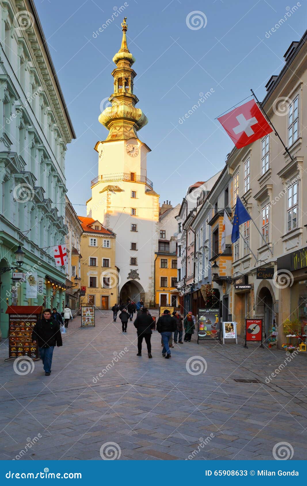 Bratislava. editorial stock photo. Image of outdoor, historic - 65908633