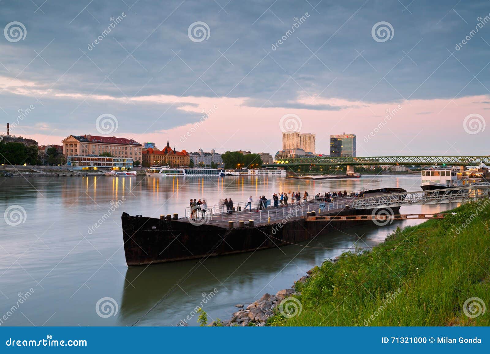 Bratislava. editorial image. Image of slovak, cityscape - 71321000