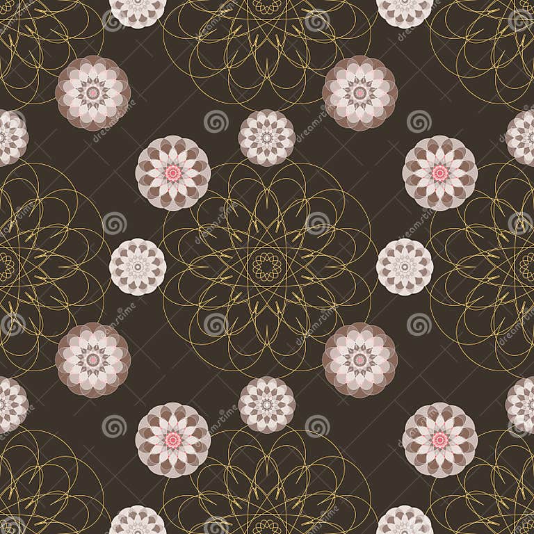 Braun Abstract Seamless Texture. Stock Vector - Illustration of element ...