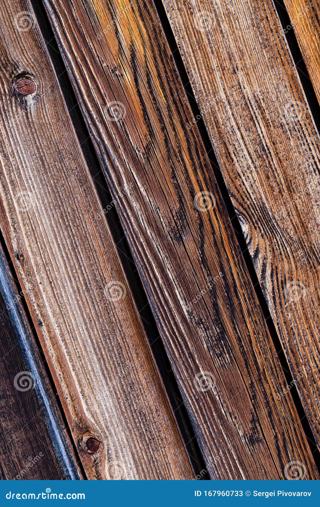 Braunbraune, Verwitterte, Abfallende Harte Bashing-Design Rustikale ...