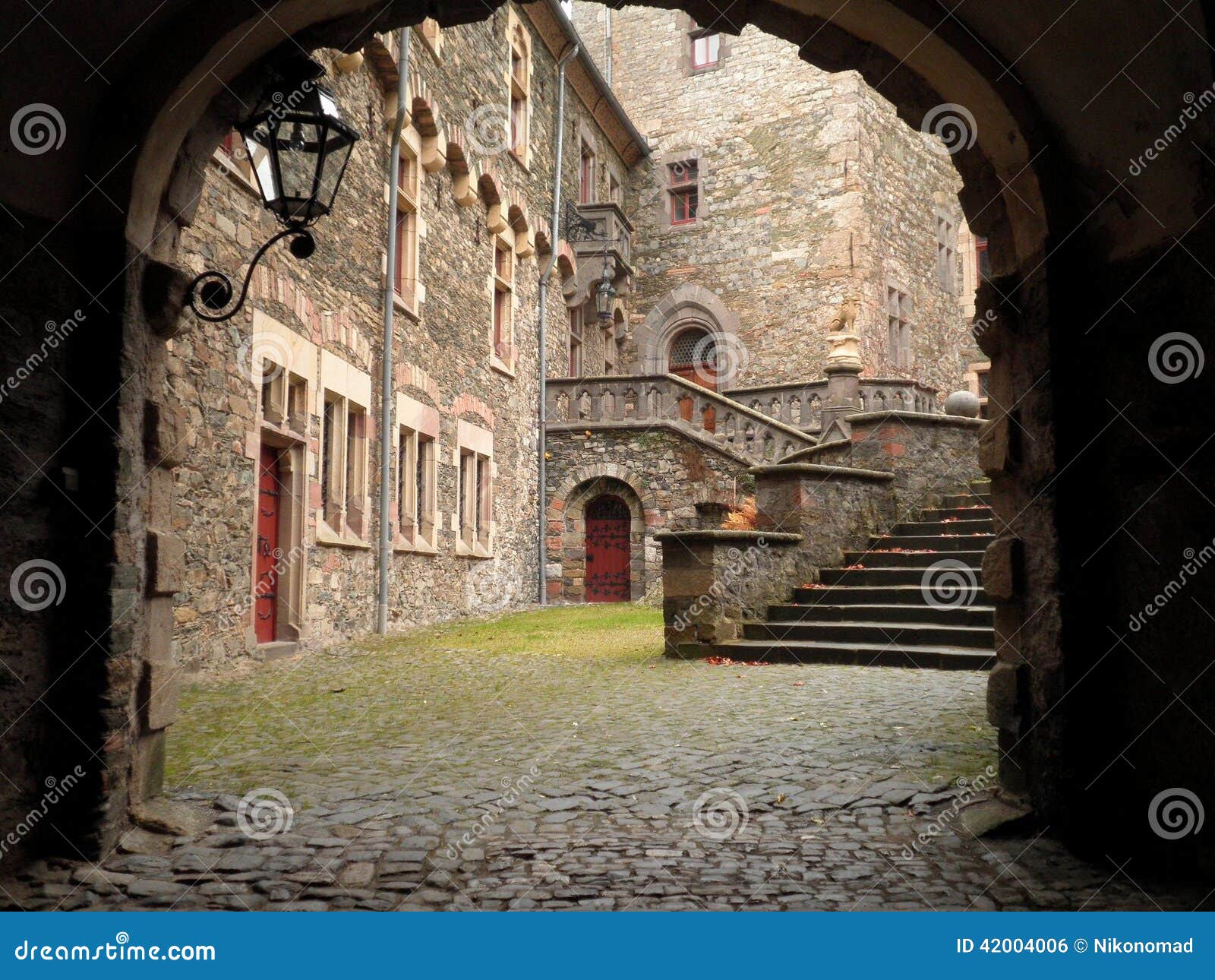Braunfels Castle Gate Germany Stock Photo - Image of building ...