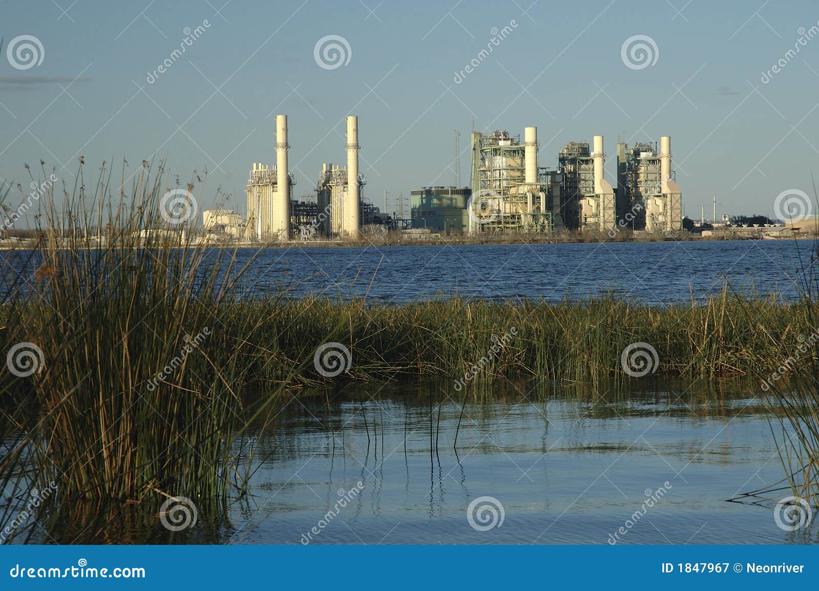 Brauning Power Station Lakeview Stock Image - Image of conditioning ...