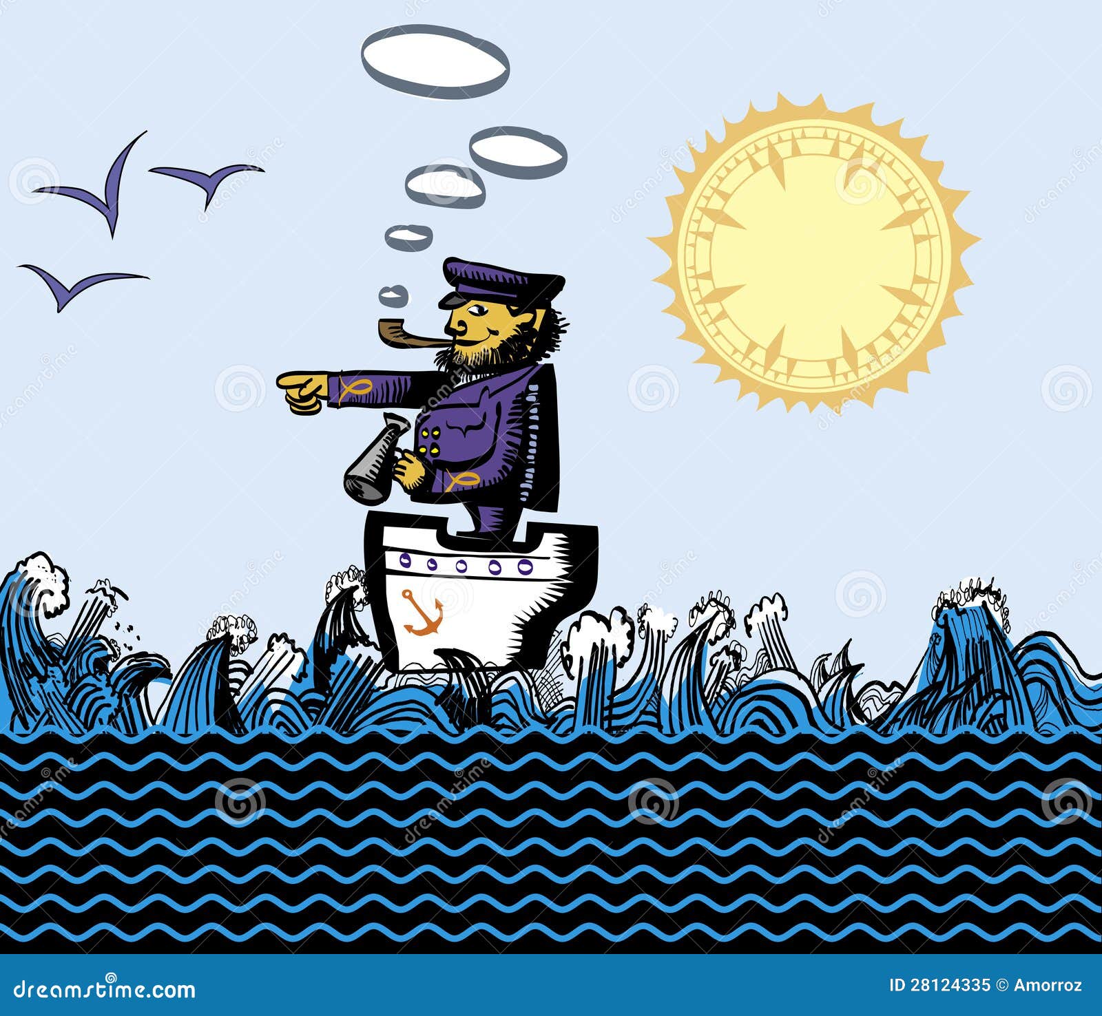 Captain Brave Cartoon | CartoonDealer.com #49276963