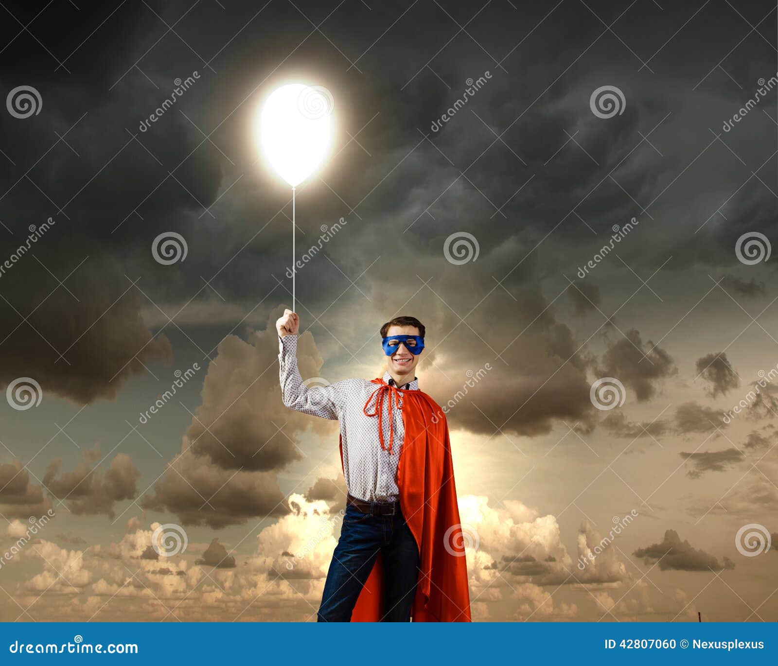 Brave superhero stock photo. Image of courage, human - 42807060