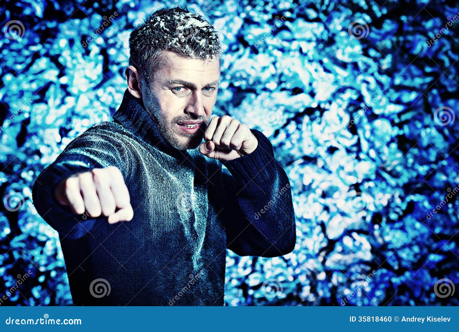 Bravery stock photo. Image of alps, masculine, brutal - 35818460