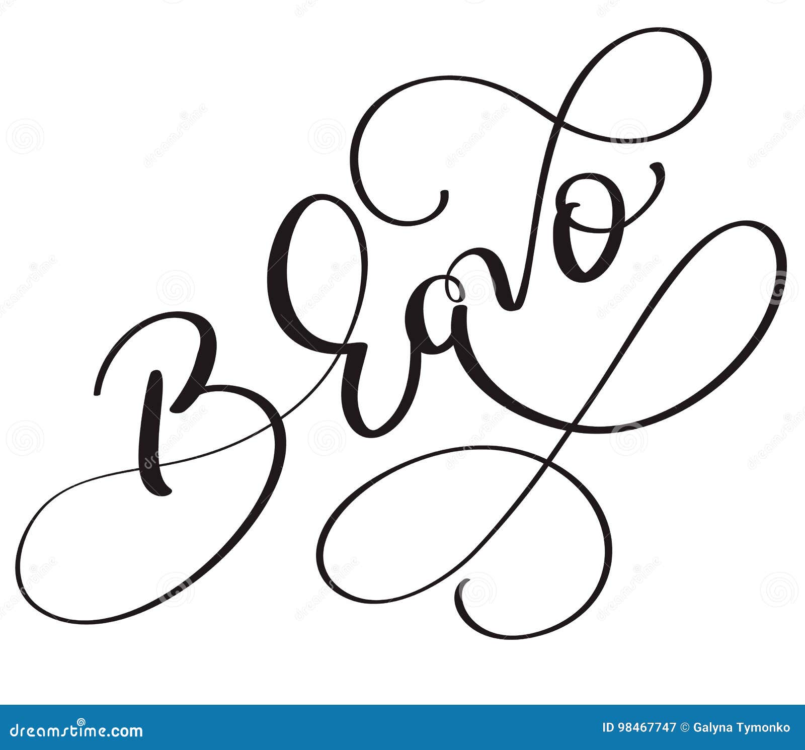 Bravo Word With Smiling Face Emoji And Set Of Orange Balloon ...