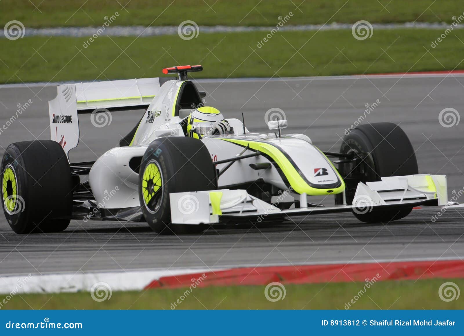 Brawn GP F1 Team Jenson Button 2009 Editorial Photography - Image of ...