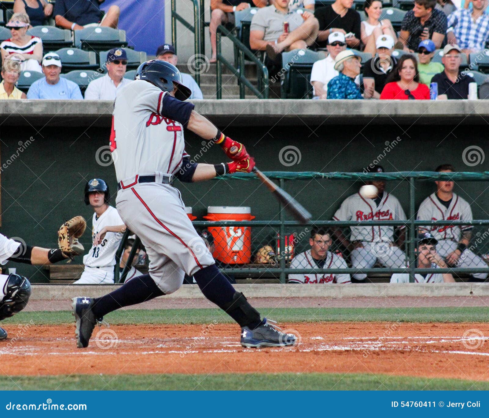 Braxton Davidson, Rome Braves Editorial Photo - Image of minor, game ...