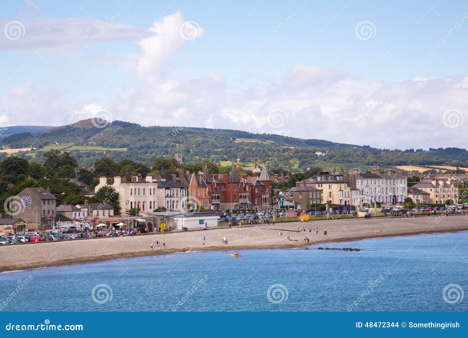 Bray Is A Coastal Town In North County Wicklow, Ireland. It Is Situated ...