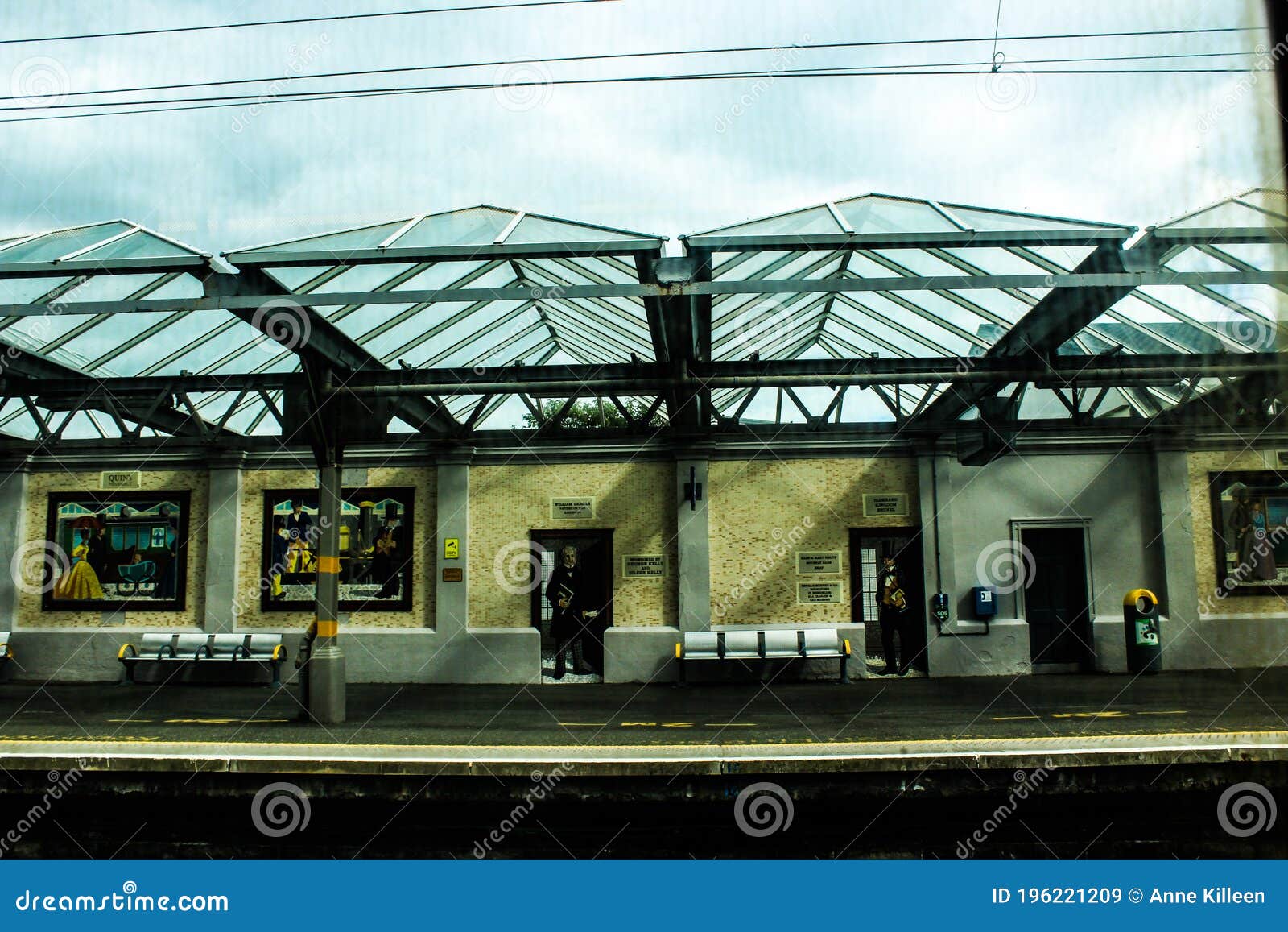 Bray Train Station Bray County Wicklow Editorial Stock Image - Image of ...