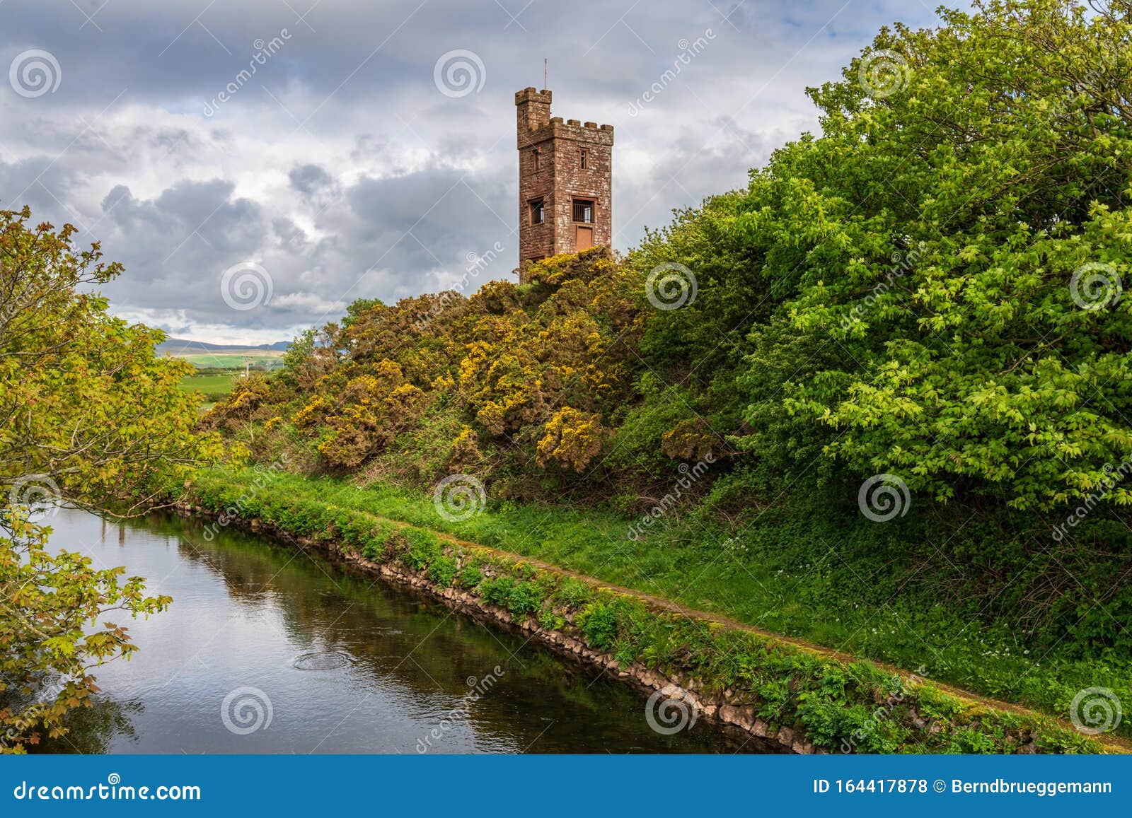 Braystones, Cumbria, England Stock Photo - Image of history, ruins ...