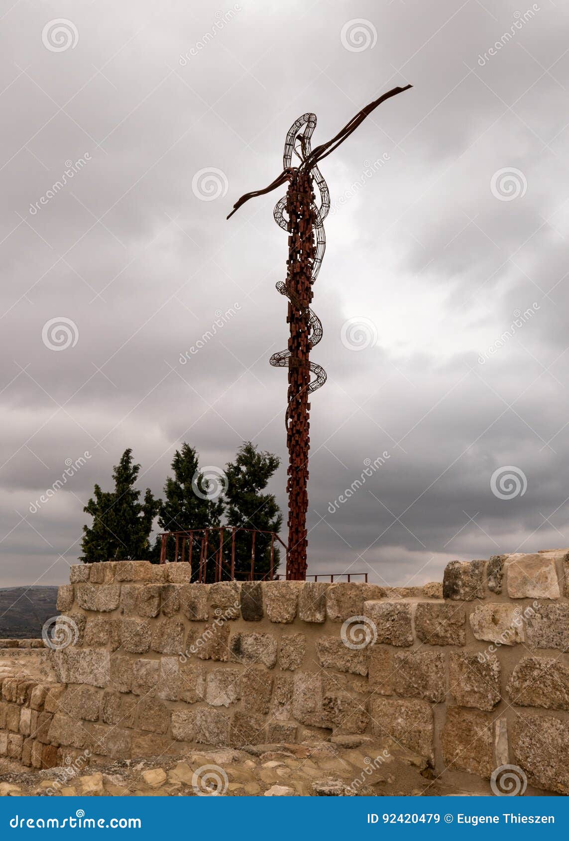 The Brazen Serpent stock image. Image of nebo, serpent - 92420479