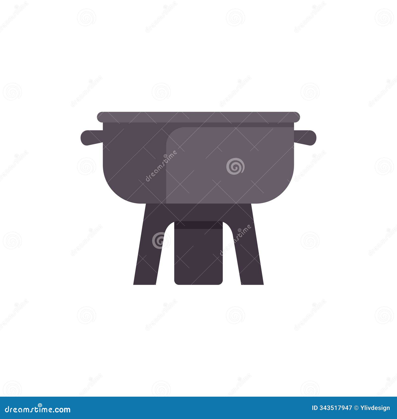 Brazier Burning with Hot Coals for Cooking Food Stock Image - Image of ...