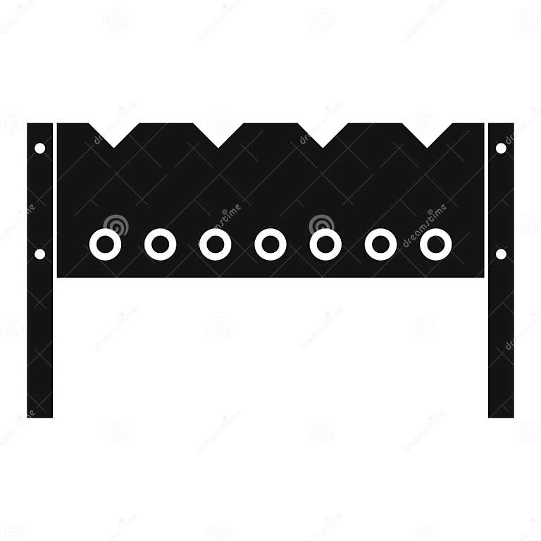 Brazier icon, simple style stock vector. Illustration of adjust - 87772960