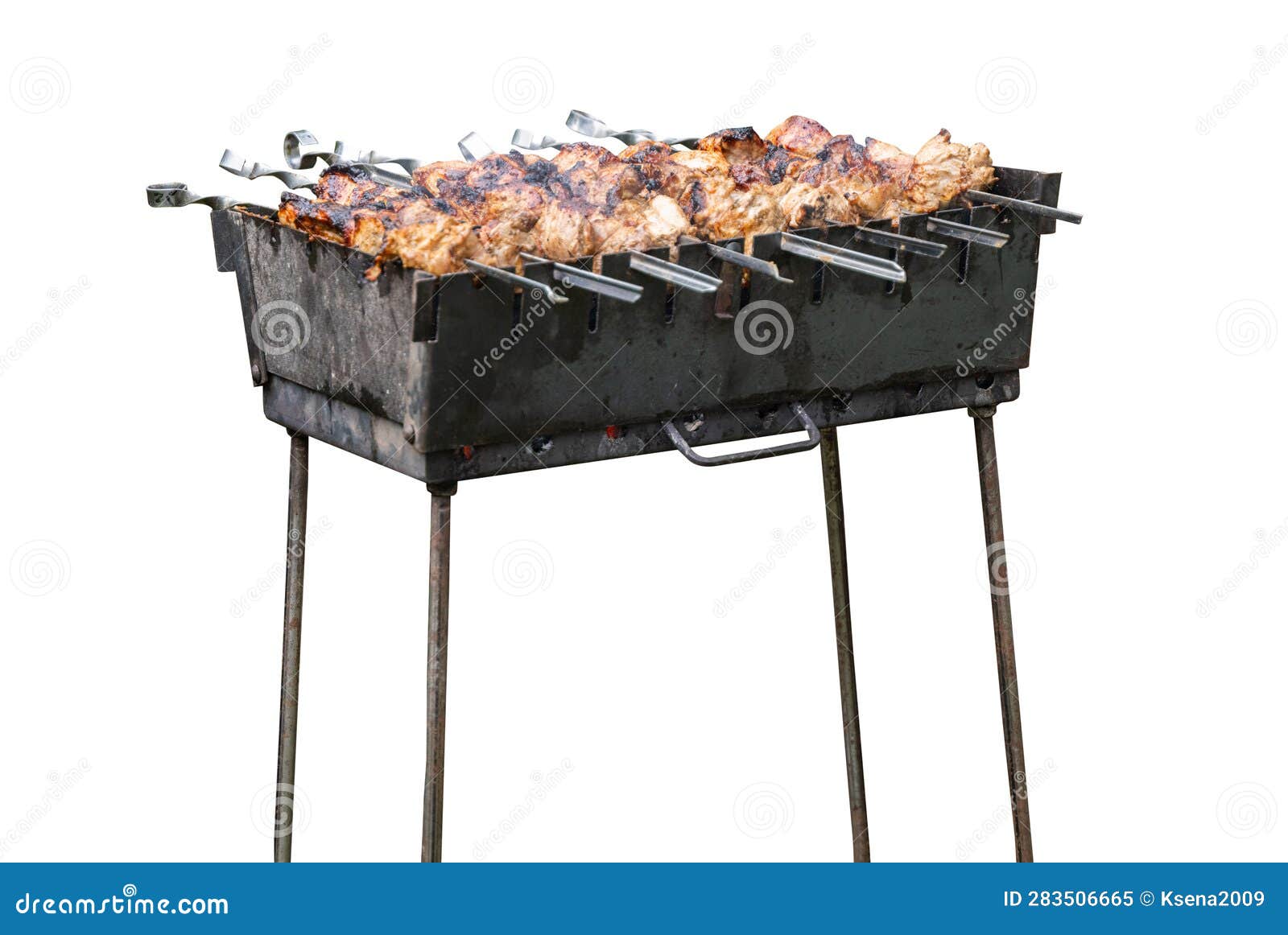 Brazier isolated stock image. Image of barbecue, grilling - 283506665