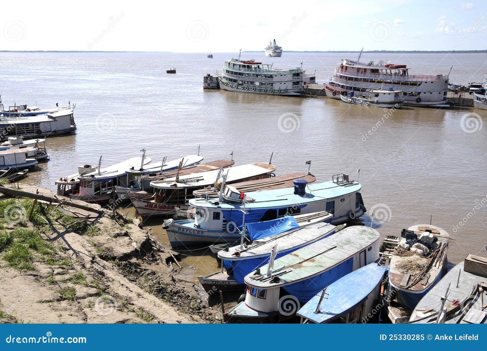 Brazil, the Amazon, Town, Parintins, Editorial Image - Image of south ...
