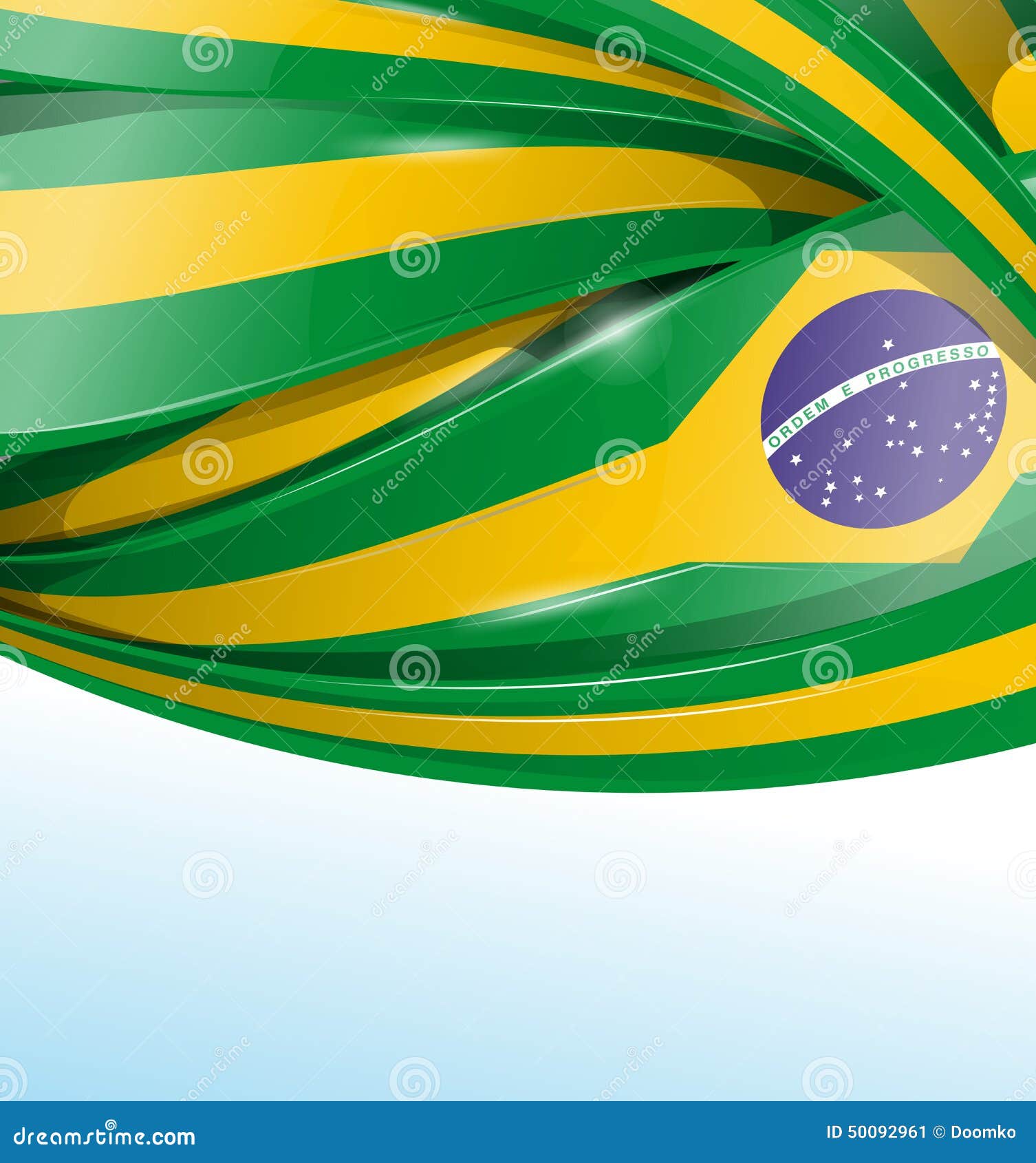 Brazil background stock vector. Illustration of national - 50092961
