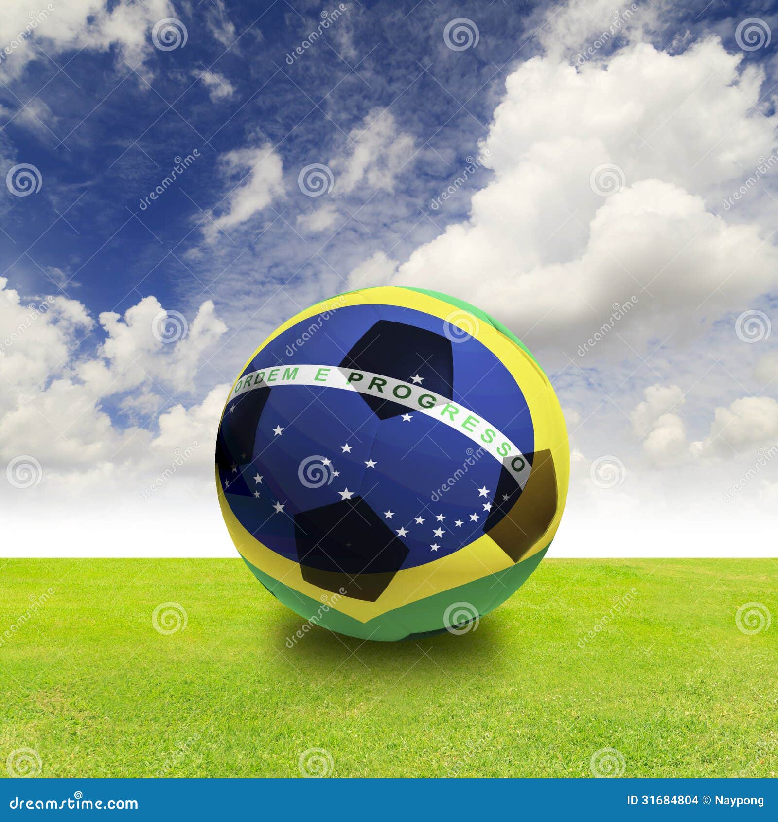 Brazil Ball stock photo. Image of goal, ground, kick - 31684804