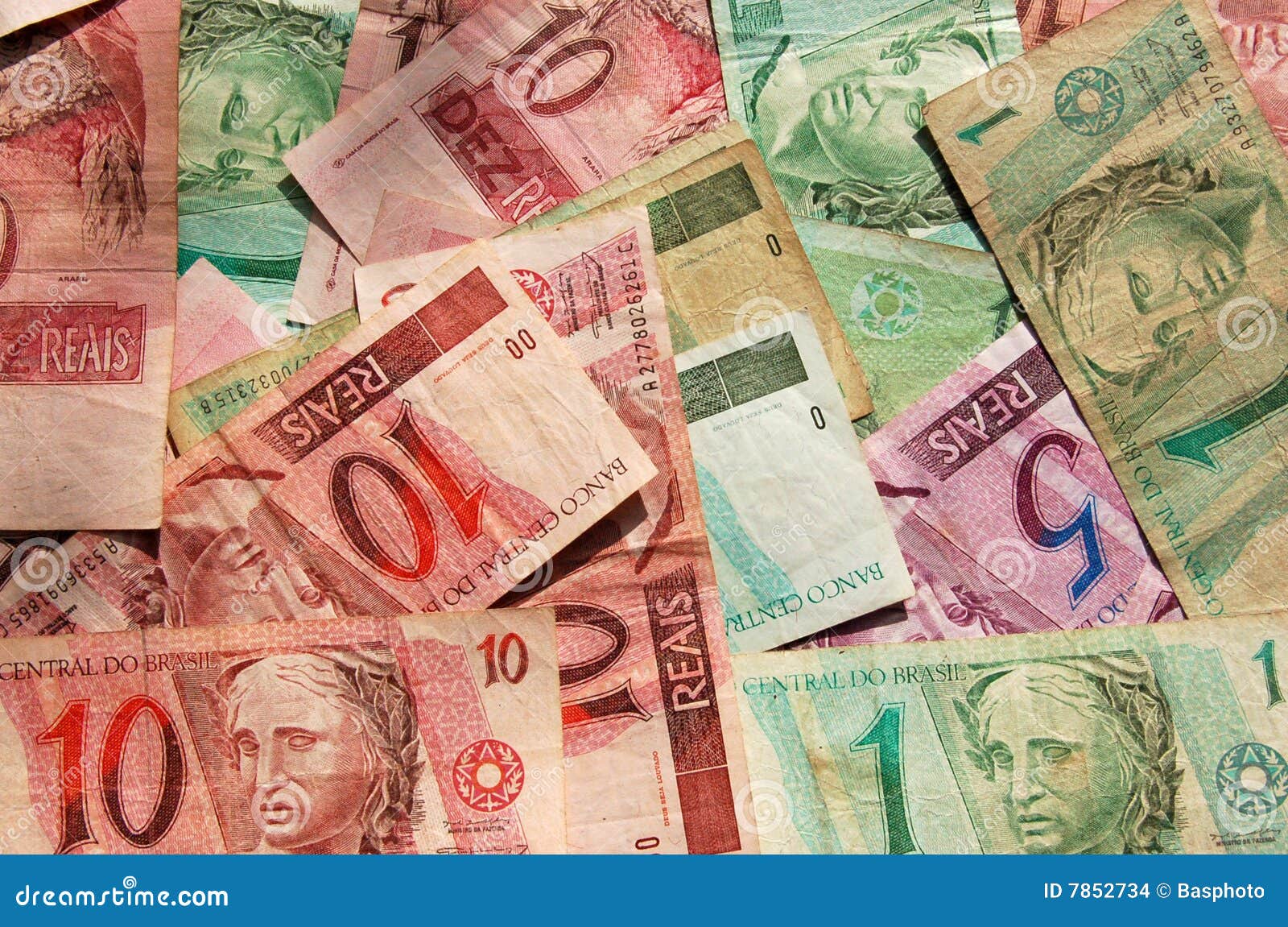 Brazil banknote background stock photo. Image of symbol - 7852734
