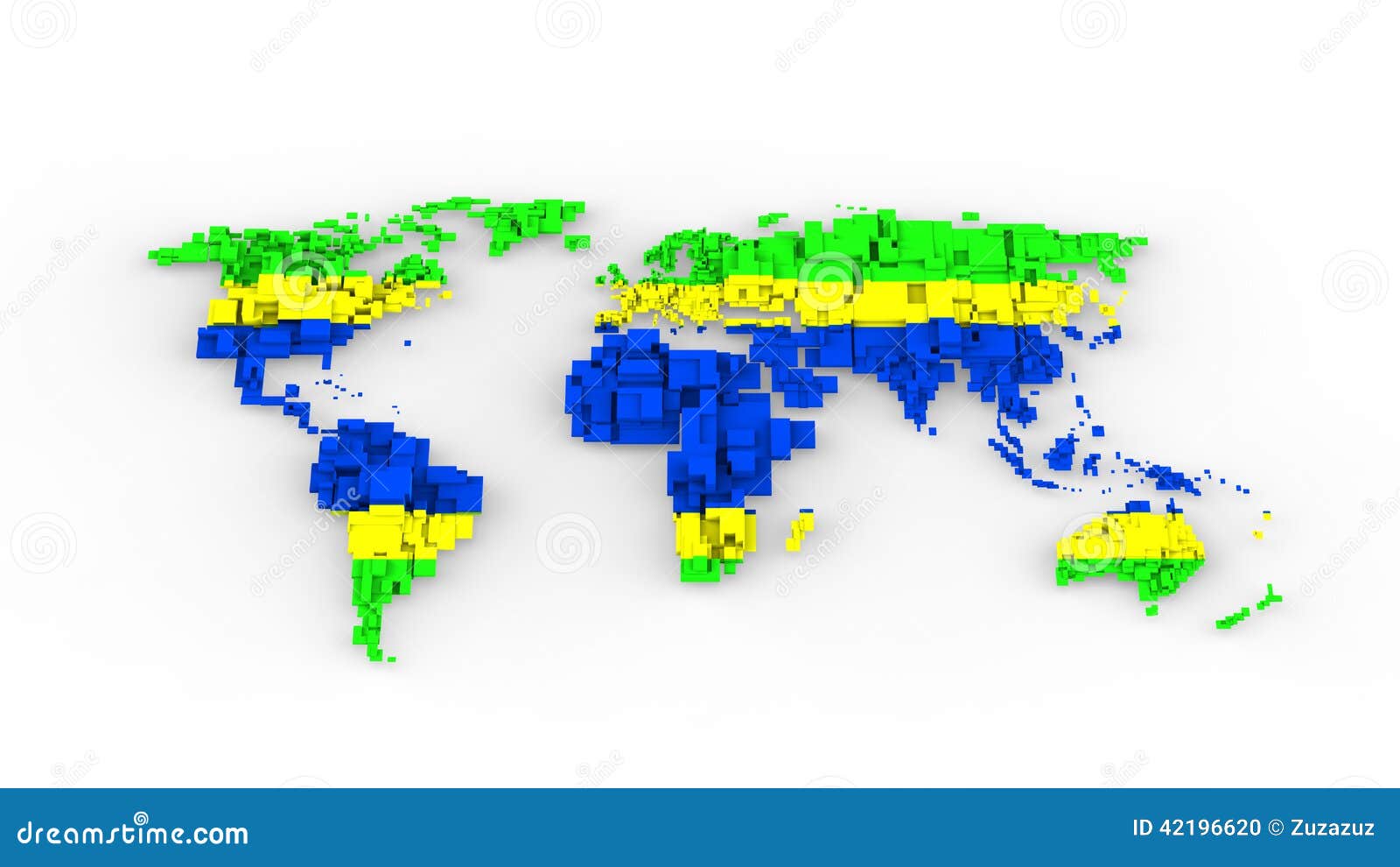 Brazil Design World Map Illustration Stock Illustration - Illustration ...