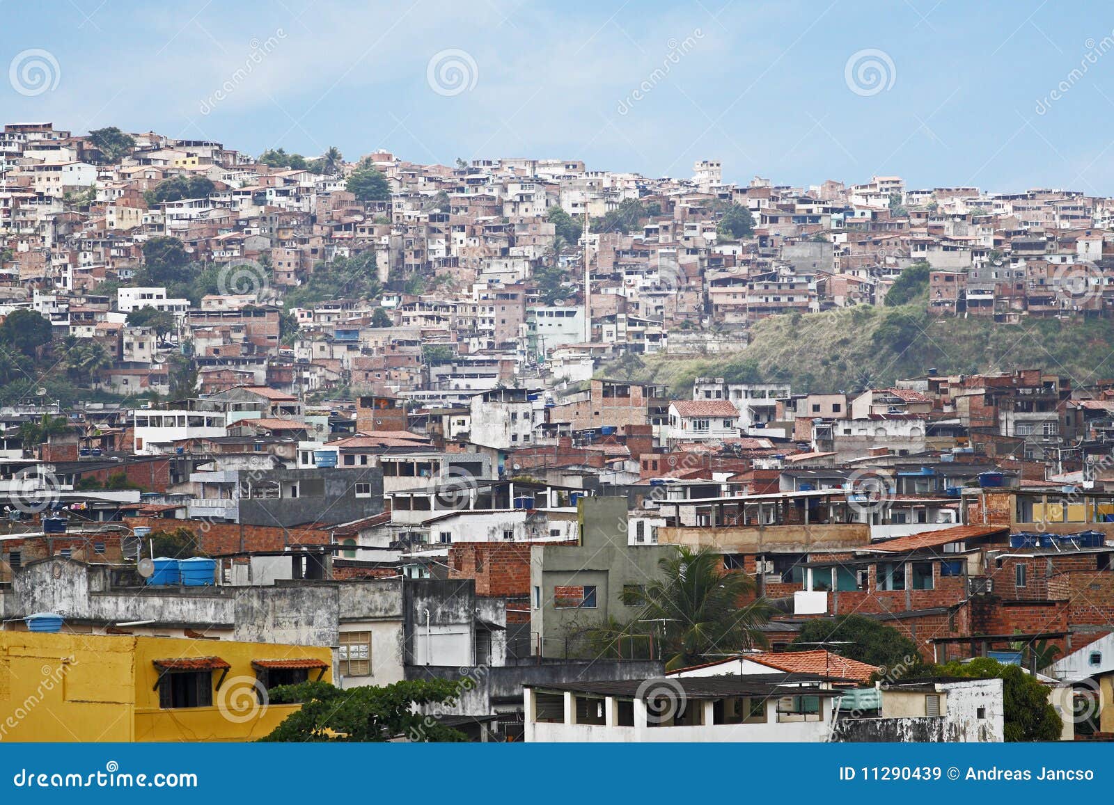 Brazil favelas slamsy obraz stock. Obraz złożonej z sterta - 11290439
