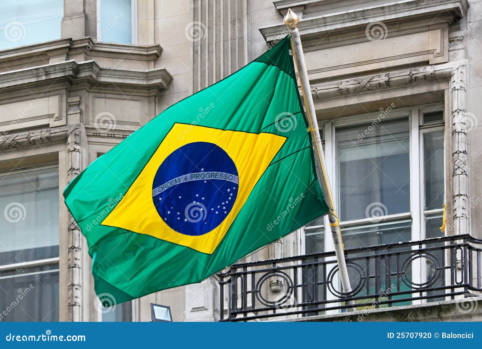 Brazil flag stock photo. Image of symbol, official, federative - 25707920