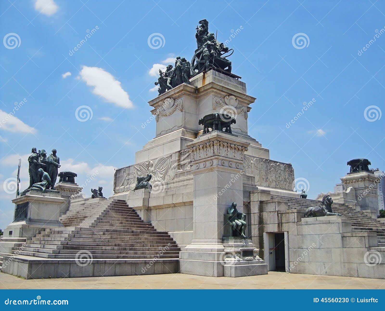 Brazil Independence Monument Stock Photo - Image of history, celebrate ...