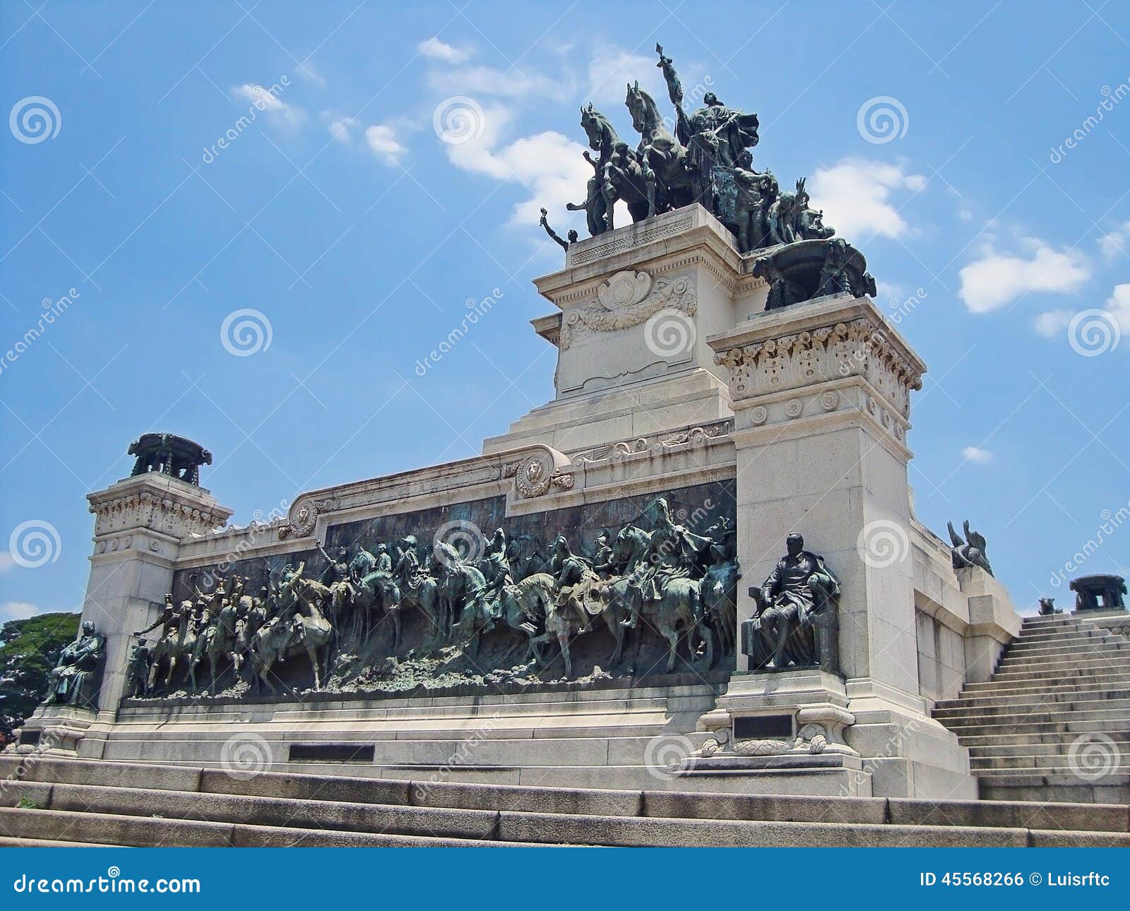 Brazil Independence Monument Stock Photo - Image of paulo, celebrating ...