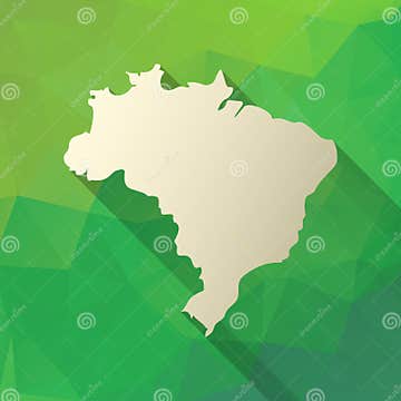 Brazil map stock vector. Illustration of colorful, artistic - 40899074