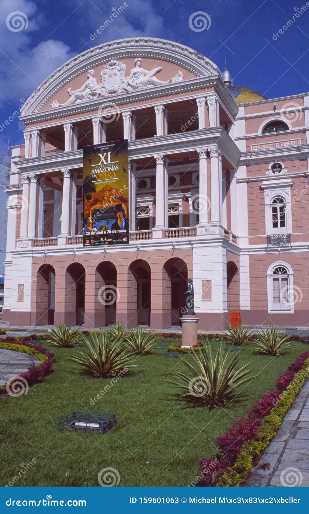 Brazil: the Opera in Manaus City Editorial Stock Photo - Image of ...
