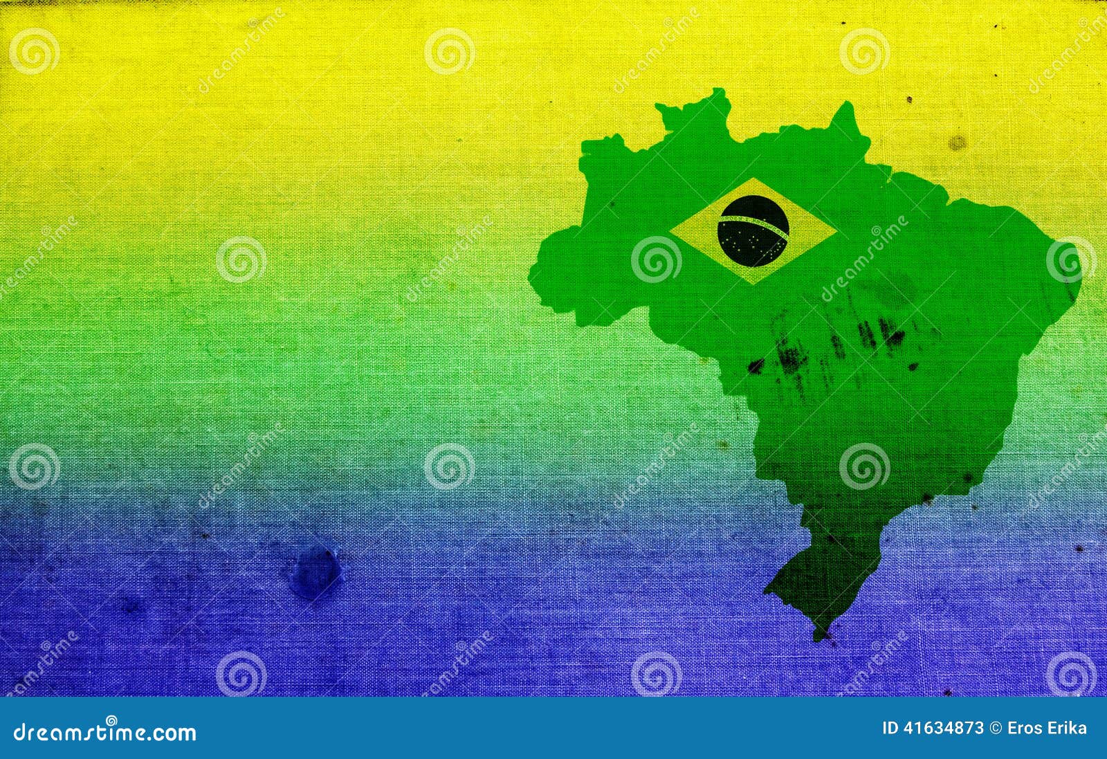 Brazil s map and colours stock image. Image of commercial - 41634873