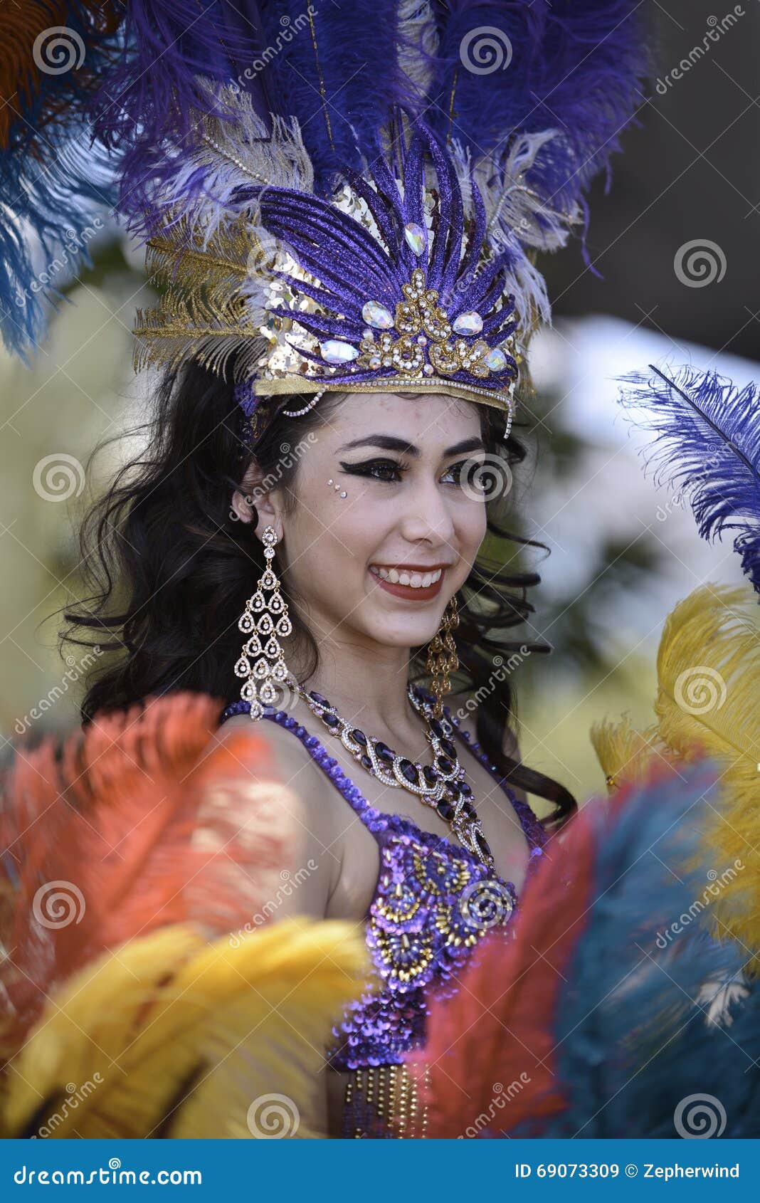 Brazil Samba Dancer editorial stock image. Image of dancer - 69073309