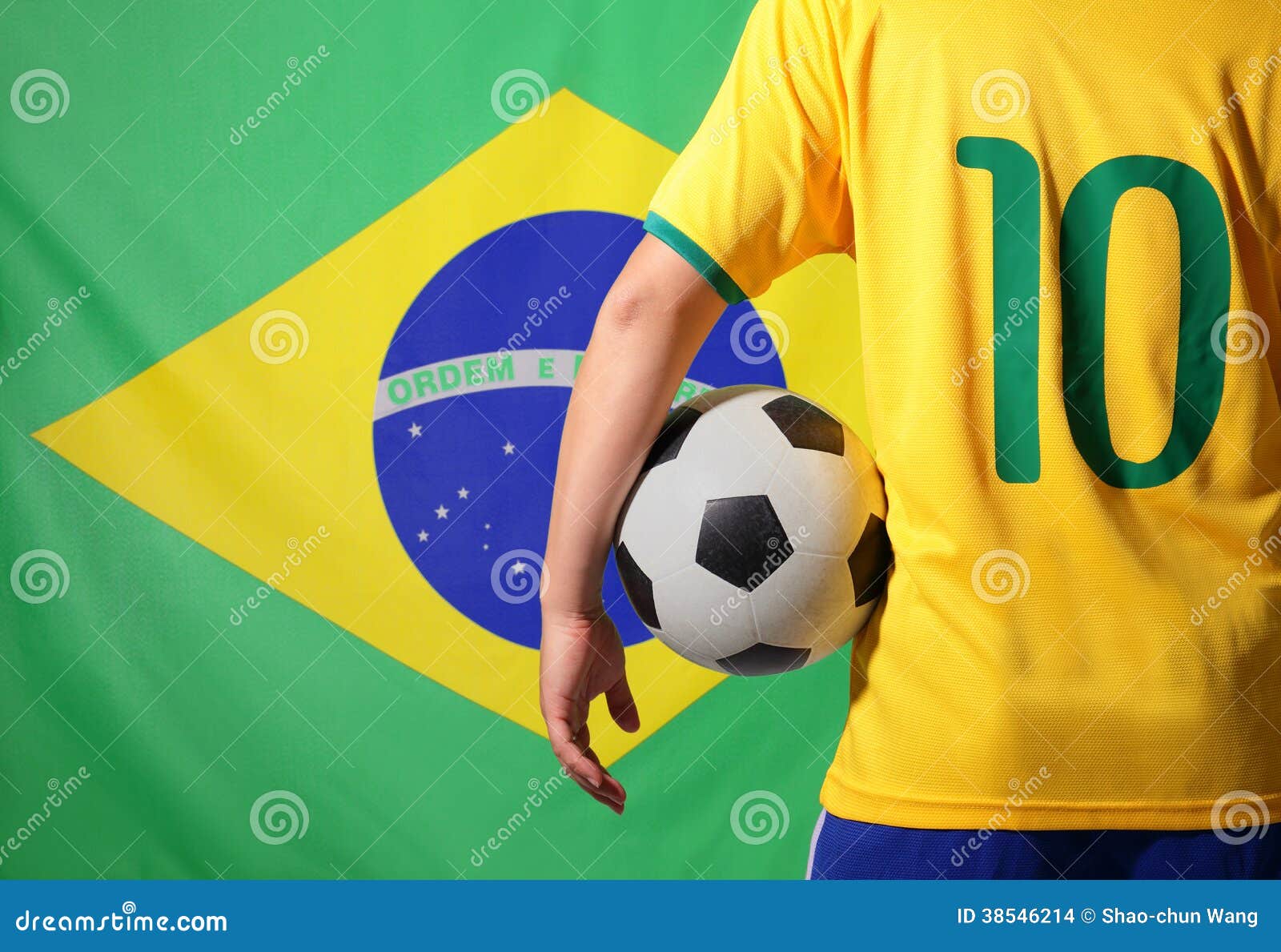 Brazil and soccer stock photo. Image of male, match, celebration - 38546214