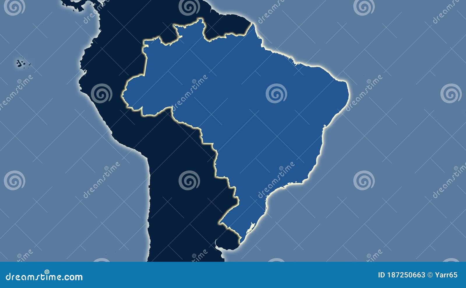 Brazil - Solid. Composition Stock Illustration - Illustration of solid ...