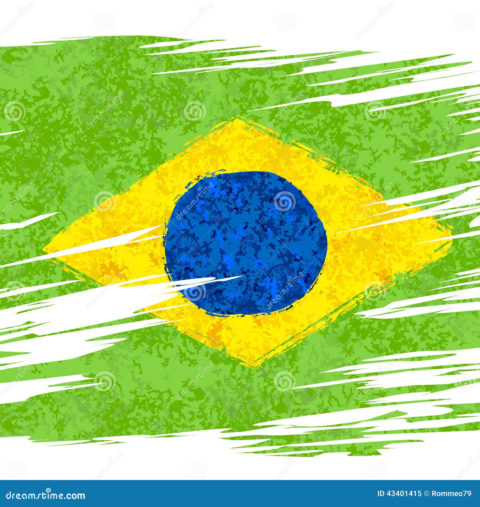 Brazil Summer Vector Color Background Stock Vector - Illustration of ...