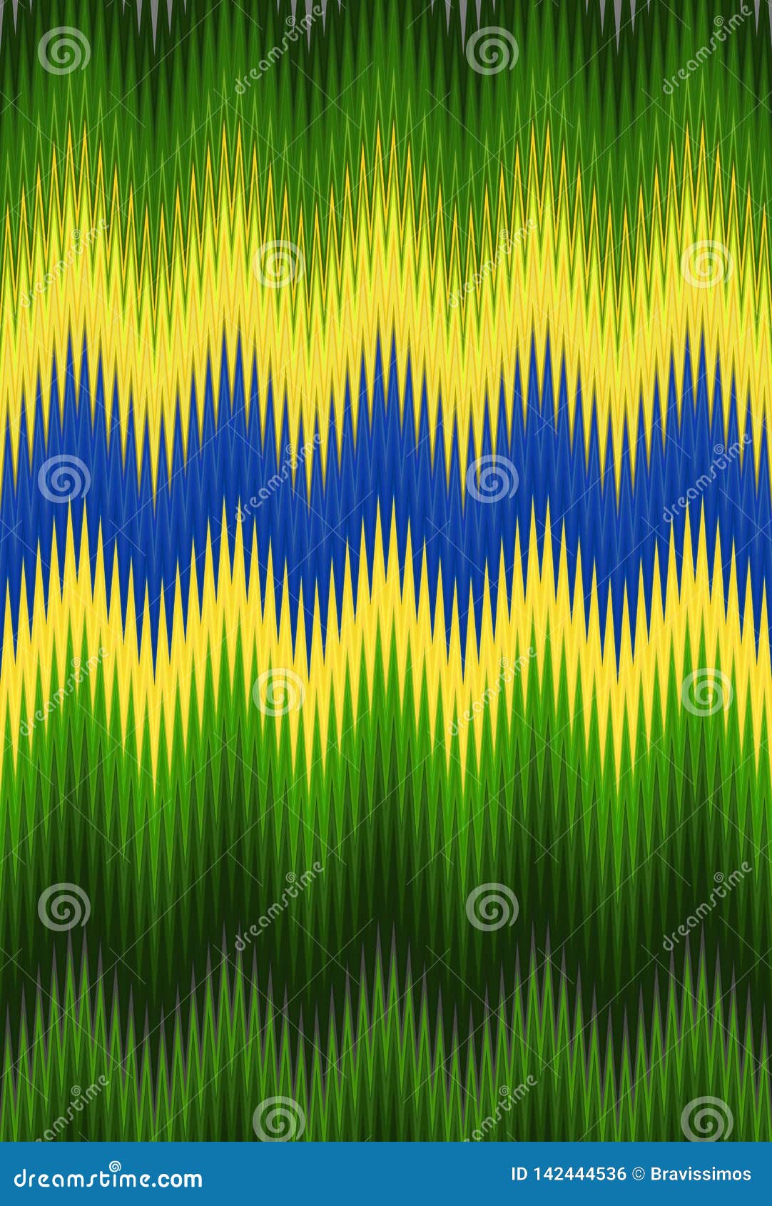Brazilian Chevron Pattern Brasil Background. Brasilia Stock ...