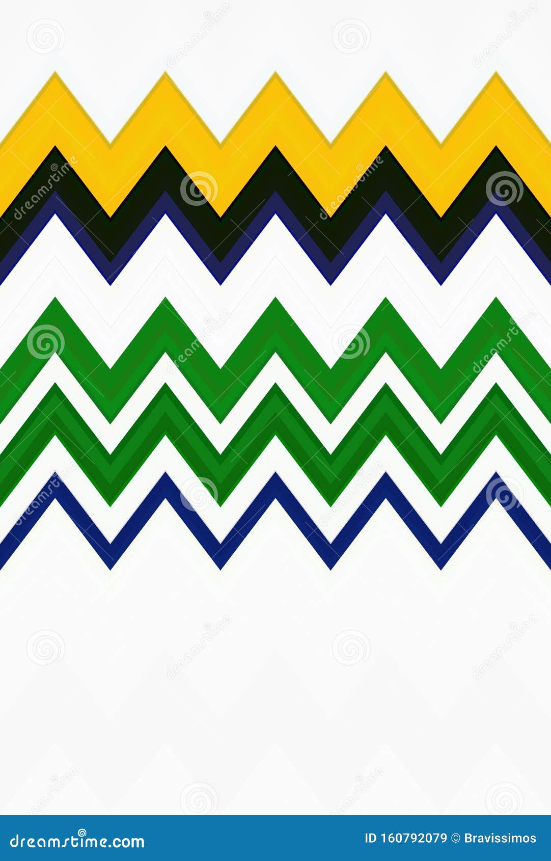 Brazilian Chevron Pattern Brasil Background. Brasilia Stock ...