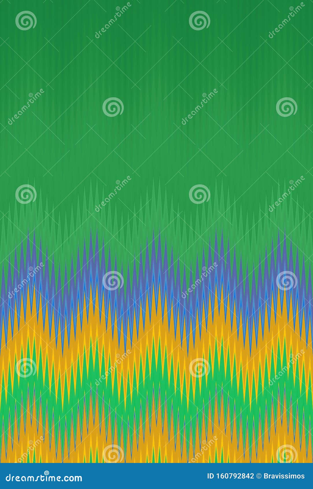 Brazilian Chevron Pattern Brasil Background. Brazil Stock Illustration ...