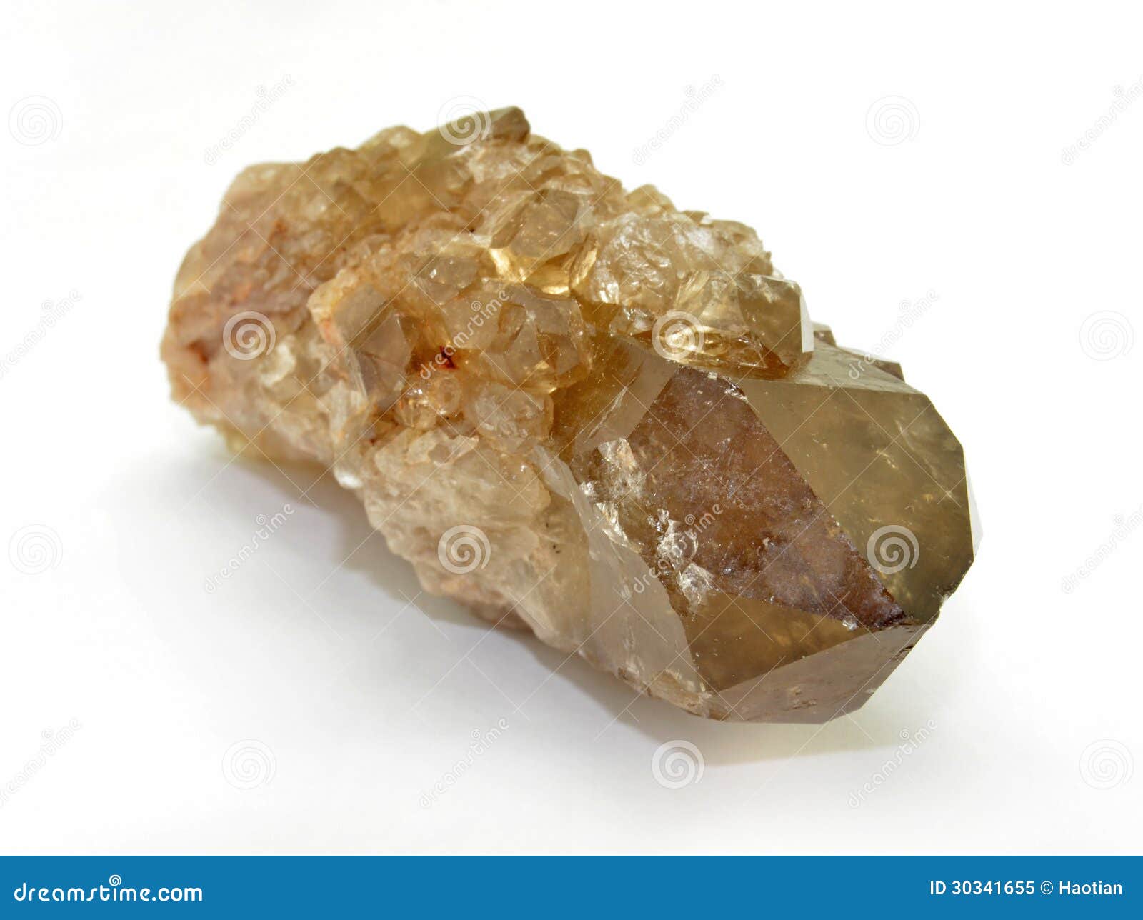 Brazilian Citrine Formation Stock Image - Image of brazilian, nature ...