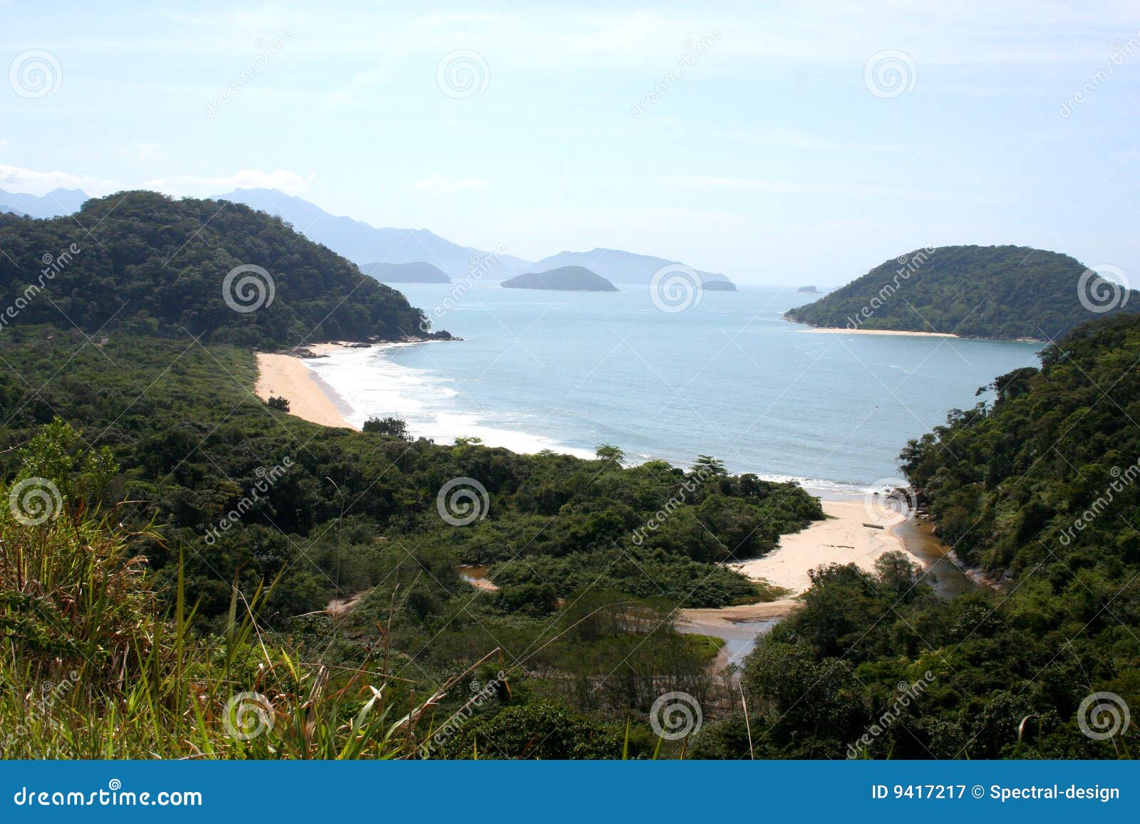 Brazilian Coast stock image. Image of tropical, island - 9417217