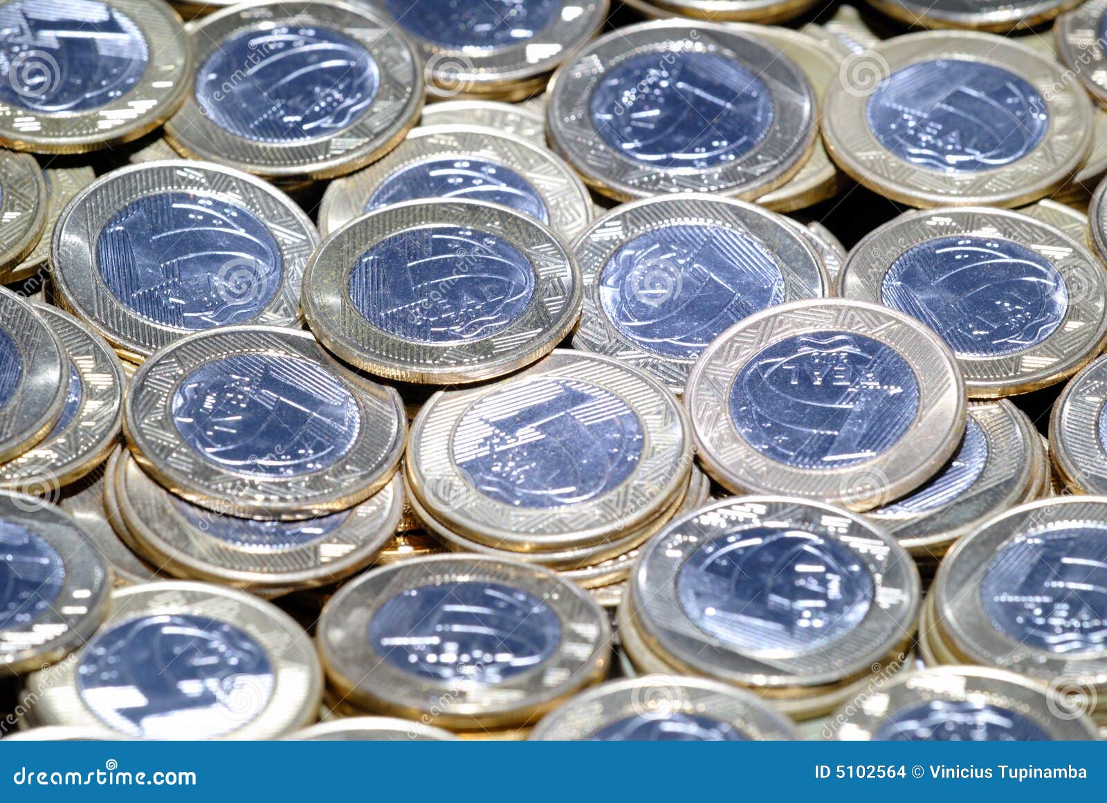 Brazilian Coins stock photo. Image of finance, sign, coin - 5102564