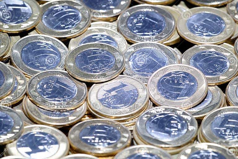 Brazilian Coins stock photo. Image of finance, sign, coin - 5102564